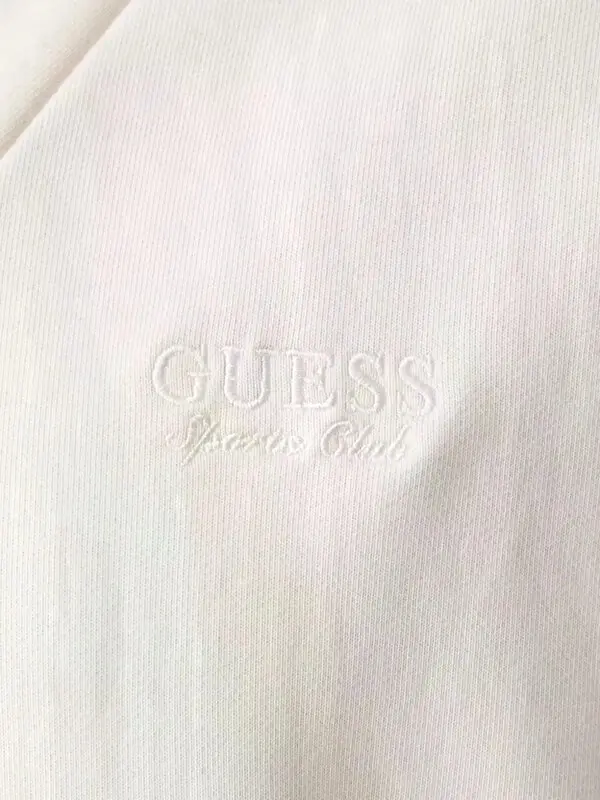 Guess Logo Embroidered Cardigan