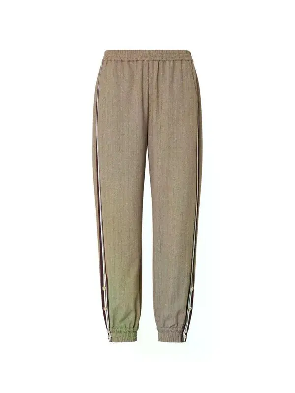 Liu Jo Jogging Pants With Side Tape - Neutrals