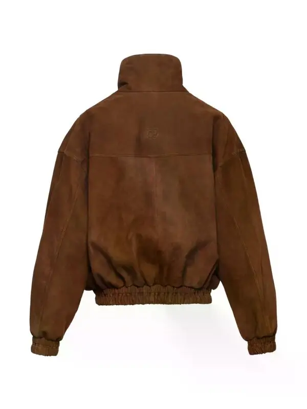 Magda Butrym Elasticated-trim Suede Jackets