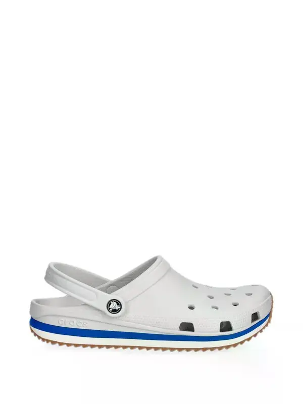 CROCS Runner Perforated-detail Slingback Mules