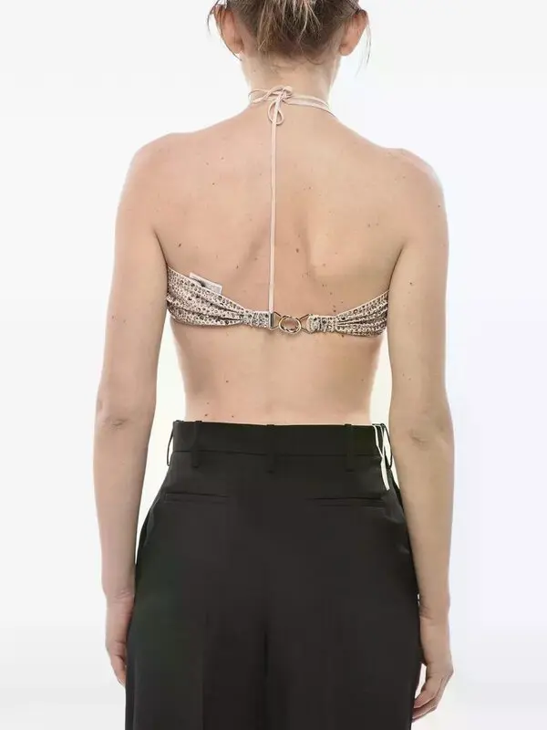 Dsquared2 Crystal-embellished Bandeau Top