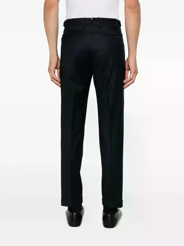 BERWICH Pleated Wool Trousers