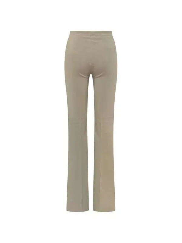 Pinko Hulka High-waisted Flared Trousers - Neutrals
