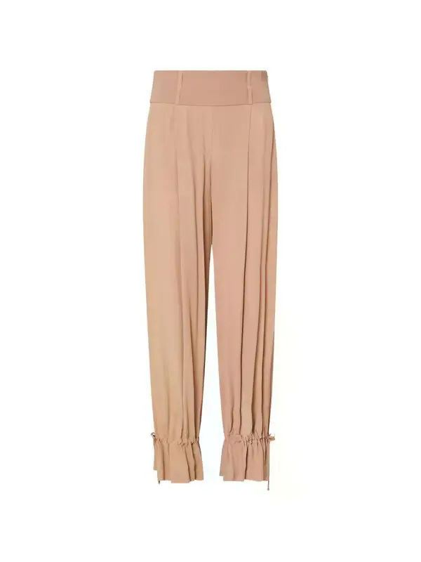 Liu Jo Wide-leg Trousers With Drawstring - Pink