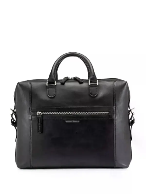 Officine Creative Jules 003 Leather Holdall - Black