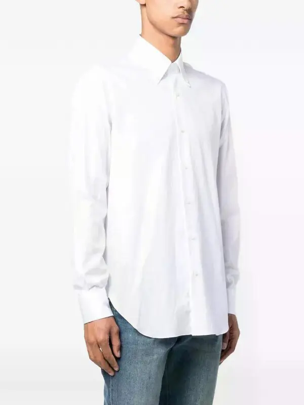 BARBA NAPOLI Button-down Long-sleeve Shirt