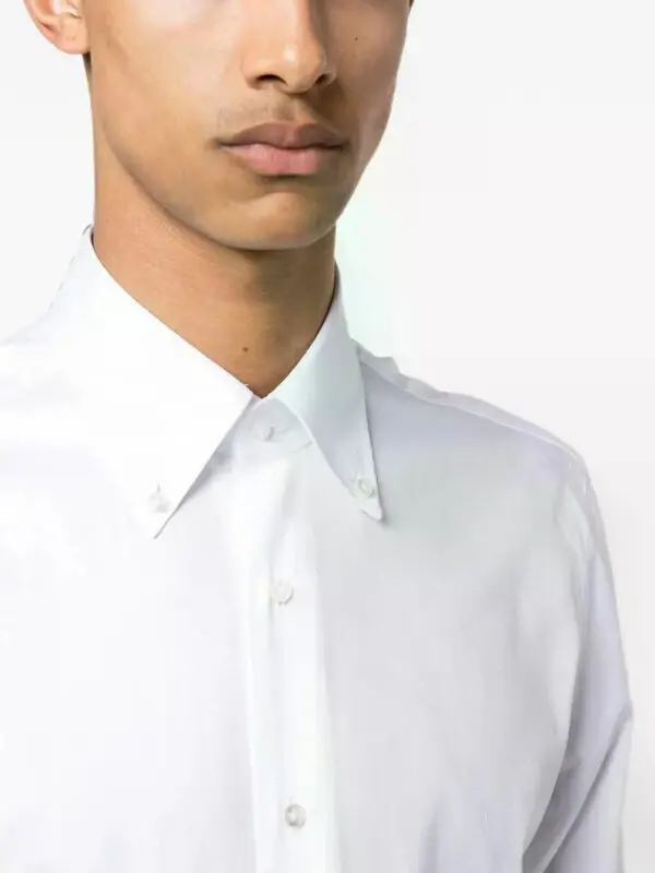 BARBA NAPOLI Button-down Long-sleeve Shirt