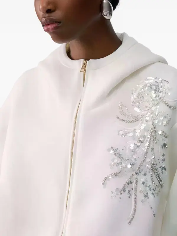 Liu Jo Oversized Jacket With Jewel Embroidery