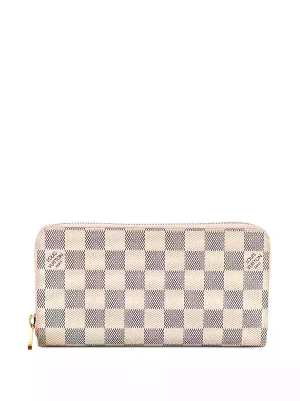 LOUIS VUITTON Zippy Wallet Damier Xl Small Wallets - White