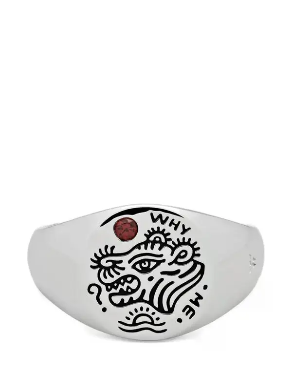 Tom Wood Why Me Ring - Silver