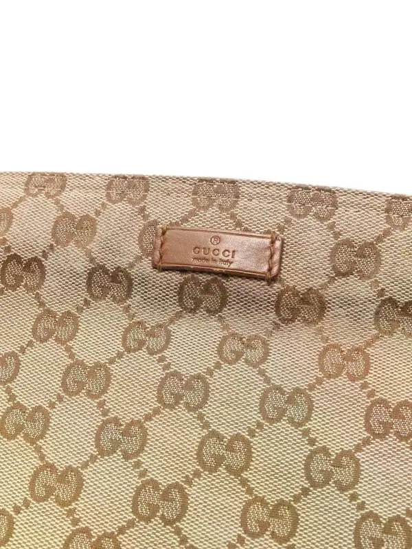 Gucci 2000s Gg Canvas Shoulder Bag - Neutrals