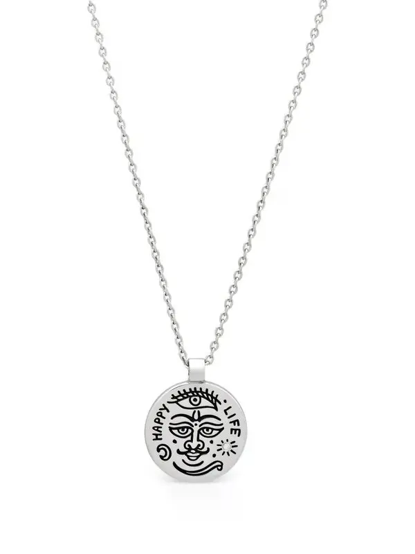 Tom Wood Love In Babylon Pendant Necklace - Silver