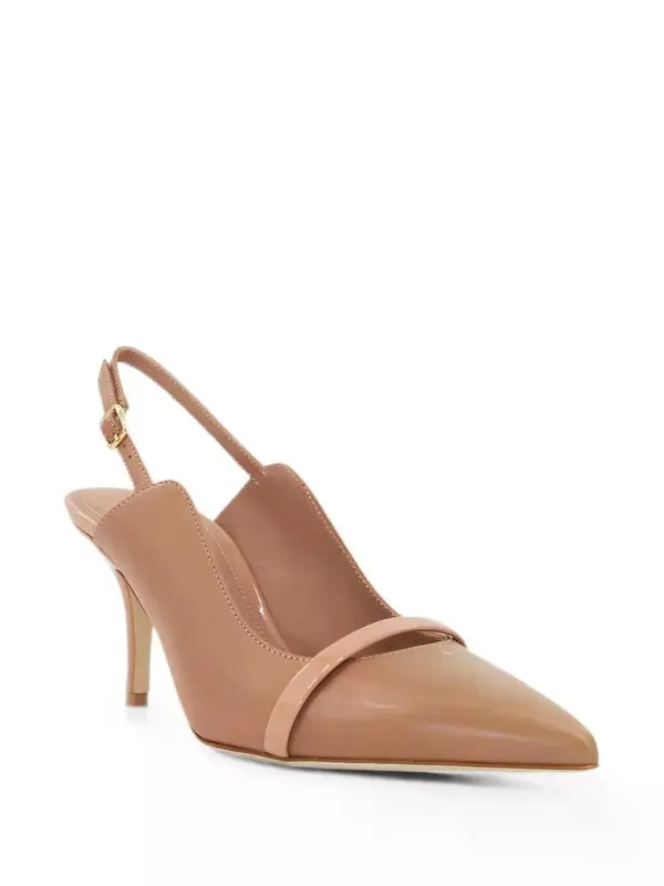 MALONE SOULIERS Marion Pointed-toe Sandals - Neutrals
