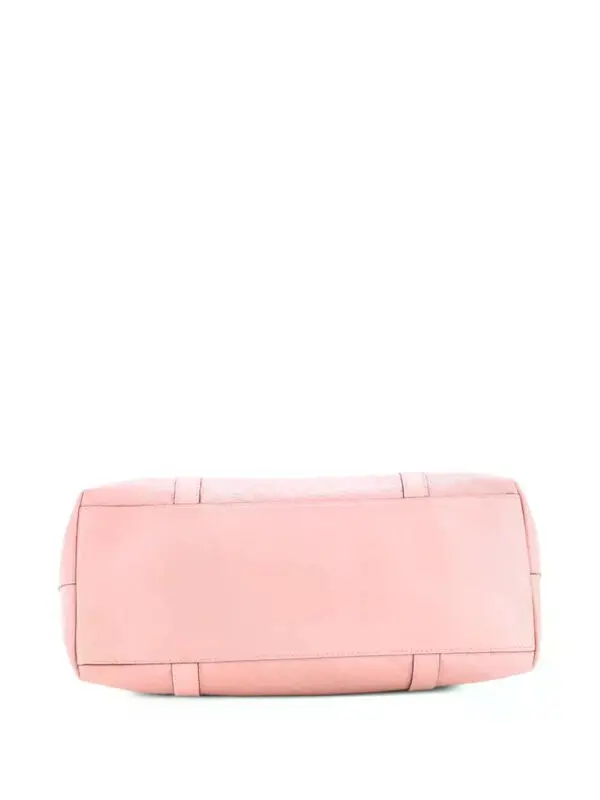 Gucci Britt Convertible Dome Microssima Leather Satchel