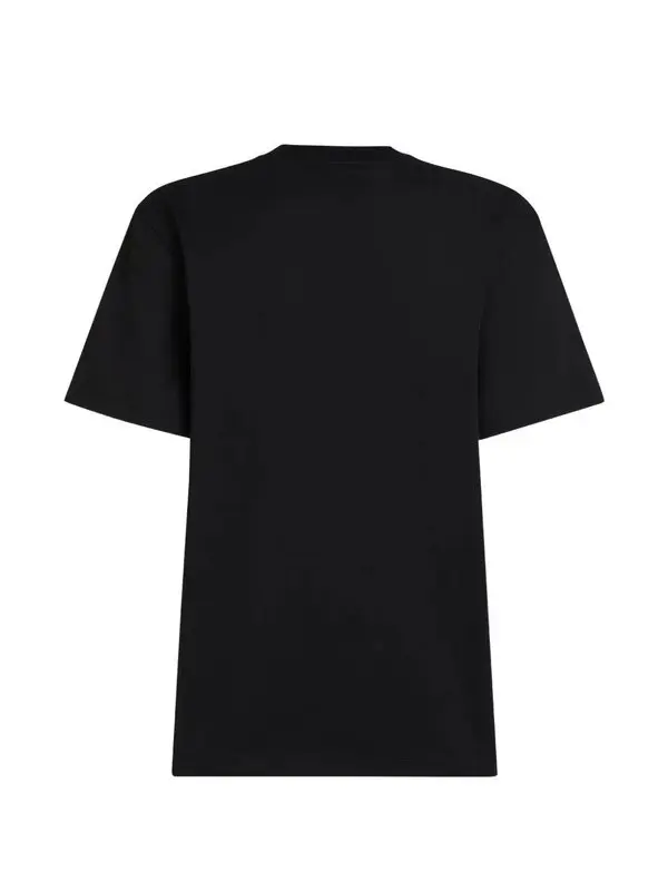 Karl Lagerfeld Rhinestone Autograph T-shirt