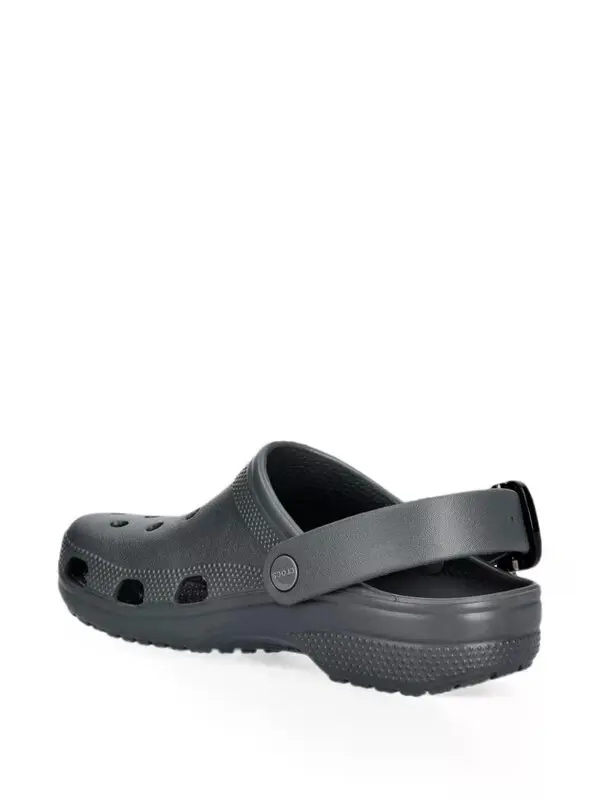 CROCS Perforated Buckle-strap Mules