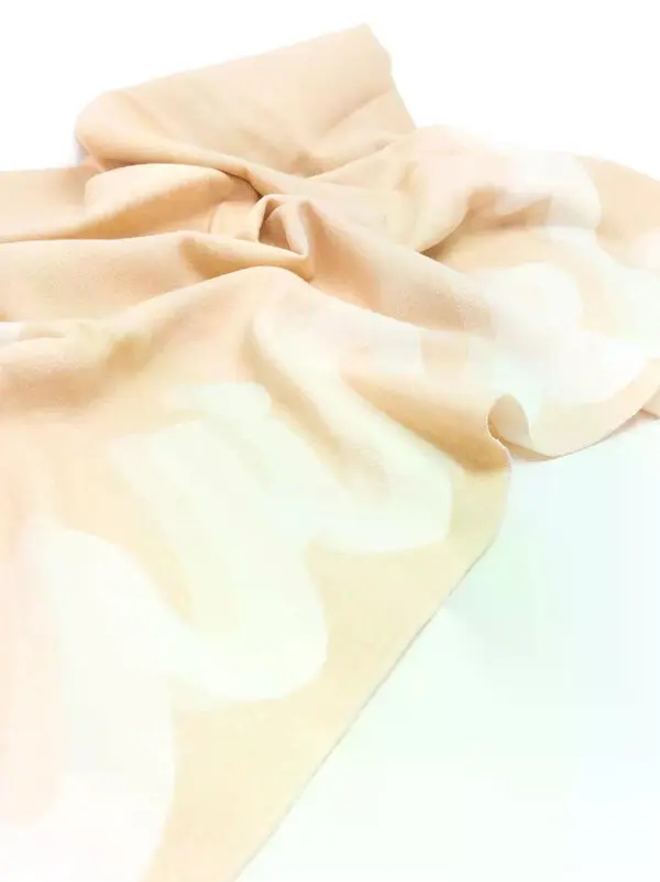 TWINSET Logo-intarsia Fringed Scarf