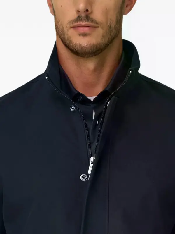 Boggi Milano Bomber In Technical Fabric B Tech