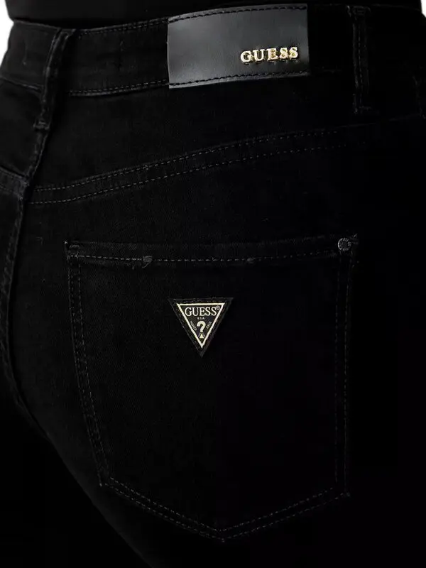 Guess Logo-patch Flared Jeans