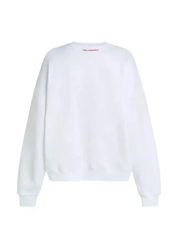 Karl Lagerfeld Ikon Choupette Muse Sweatshirt