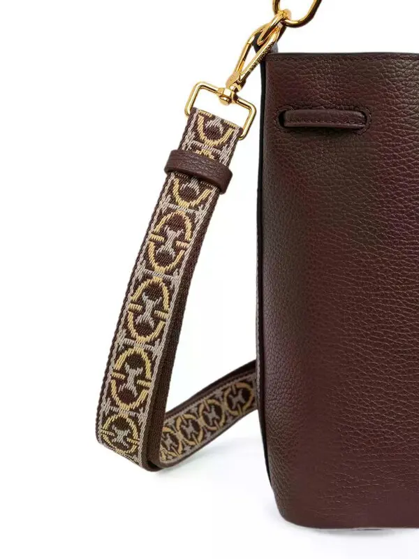 COCCINELLE Monogram-pattern Jacquard Shoulder Strap
