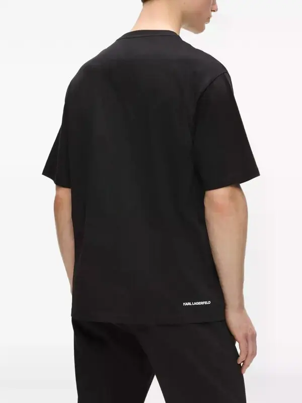 Karl Lagerfeld Après Ski Club T-shirt - Black