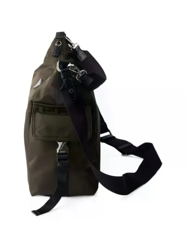 Prada Explore Re-nylon And Leather Bag