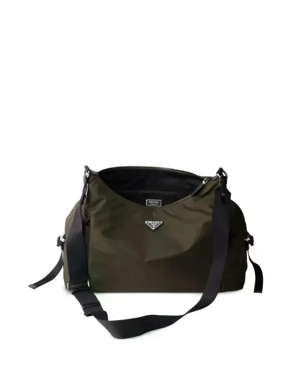 Prada Re-nylon And Leather Explore Bag - Green