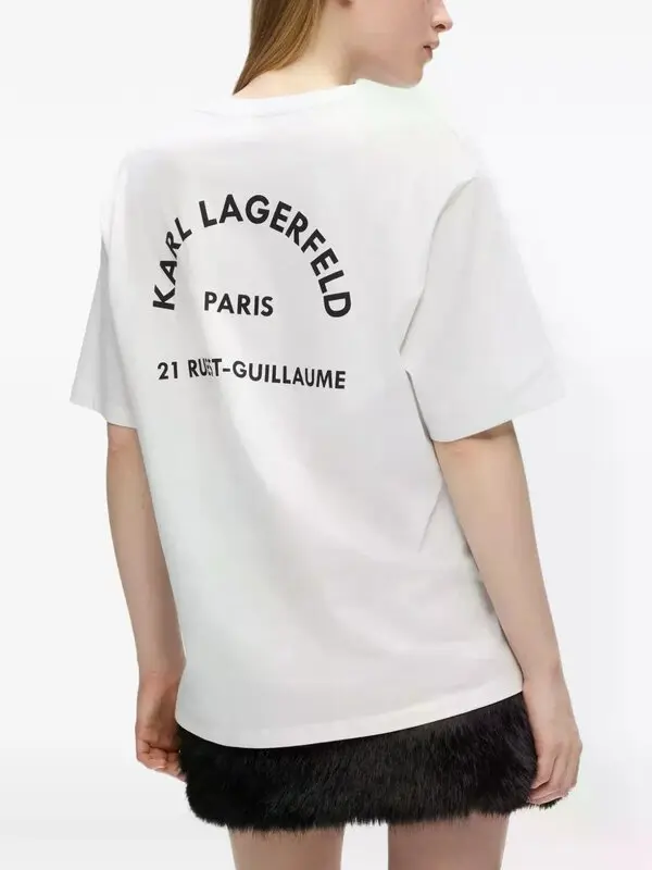 Karl Lagerfeld Rue St-guillaume Logo T-shirt