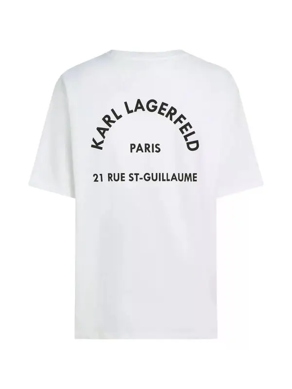 Karl Lagerfeld Rue St-guillaume Logo T-shirt