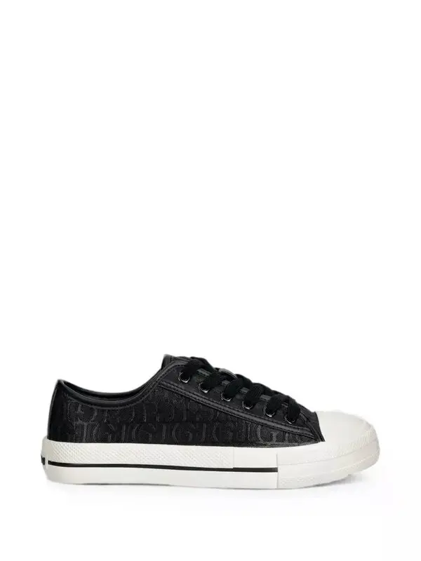 Guess Carey Monogram Pattern Low-top Sneakers