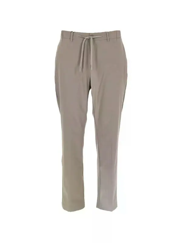 Herno Drawstring Belt-loops Trousers - Brown