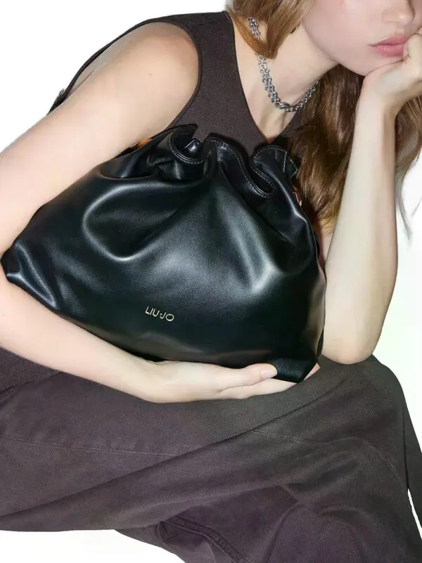Liu Jo Medium Riccy Shoulder Bag - Black