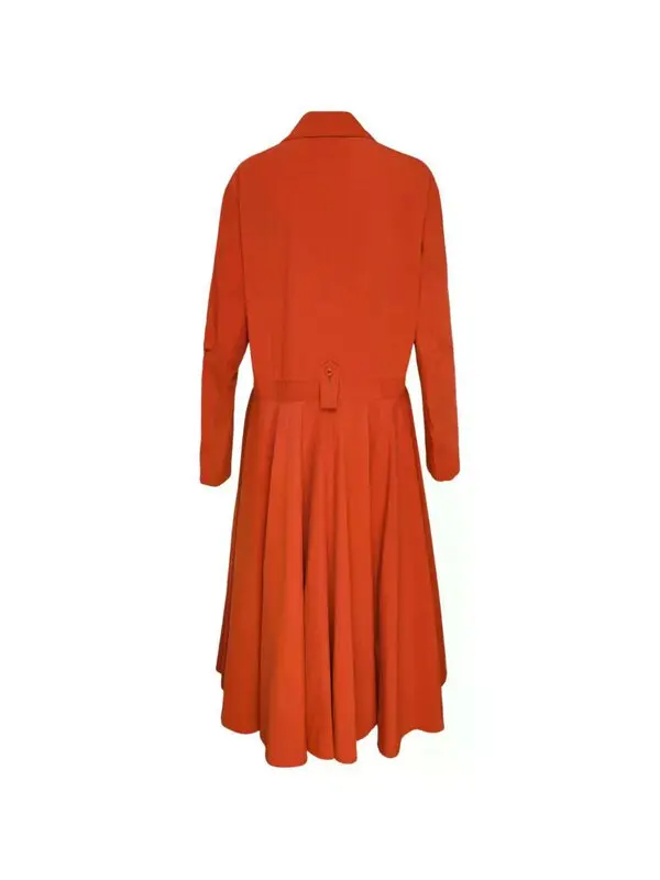 Y’s Zip-up Flared Midi Dress
