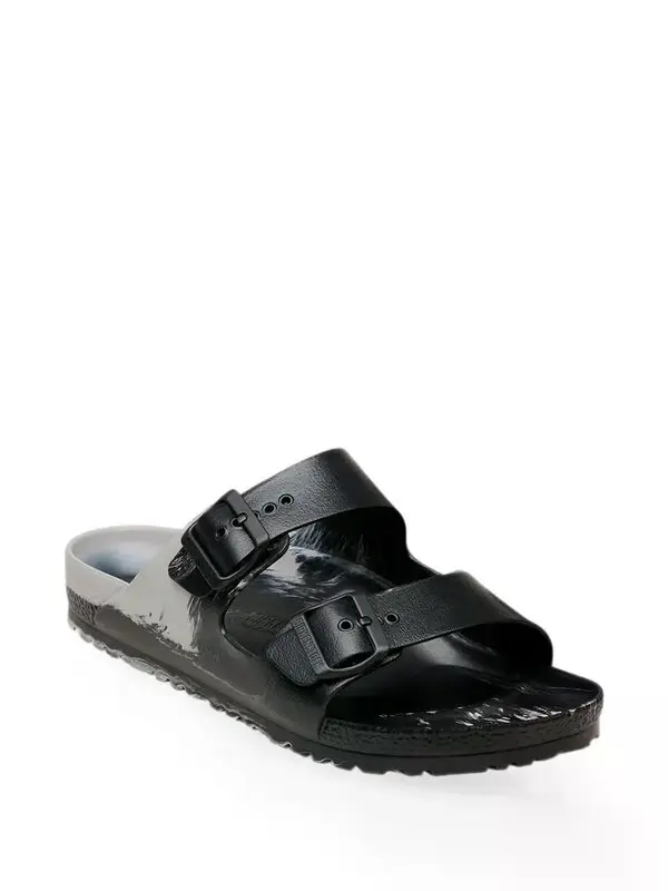BIRKENSTOCK Arizona Marbled-effect Slides