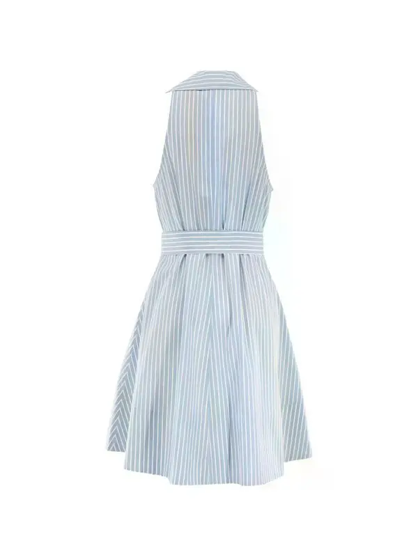 Veronica Beard Florenz Mini Dress With Vertical Stripes