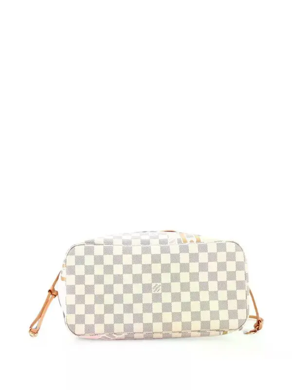 LOUIS VUITTON Neverfull Nm Limited Edition Nautical Damier Mm Tote Bag - Multicolour