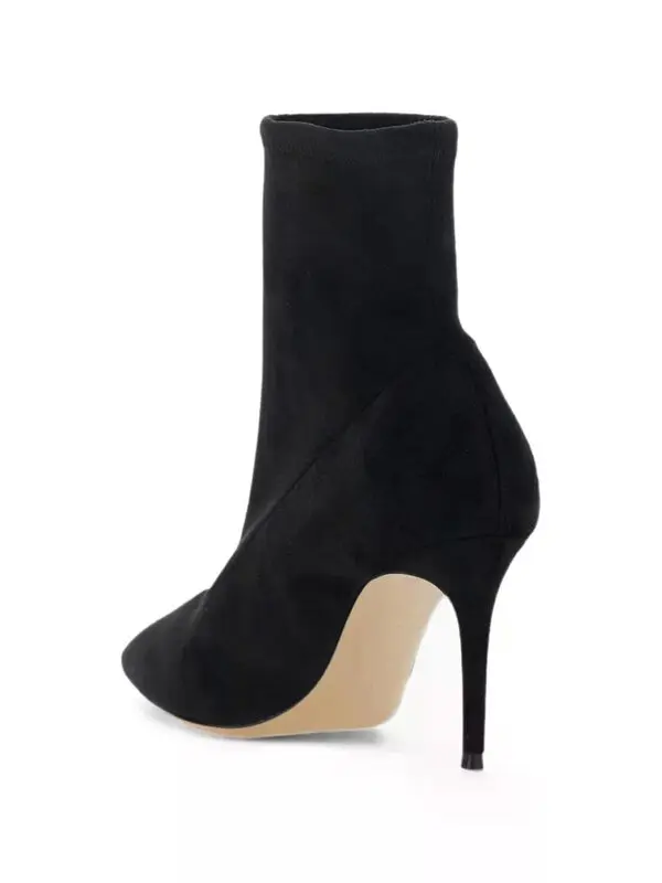 Casadei Pointed-toe Stiletto-heel Ankle Boots - Black
