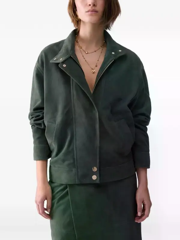 Liu Jo Suede Bomber Jacket