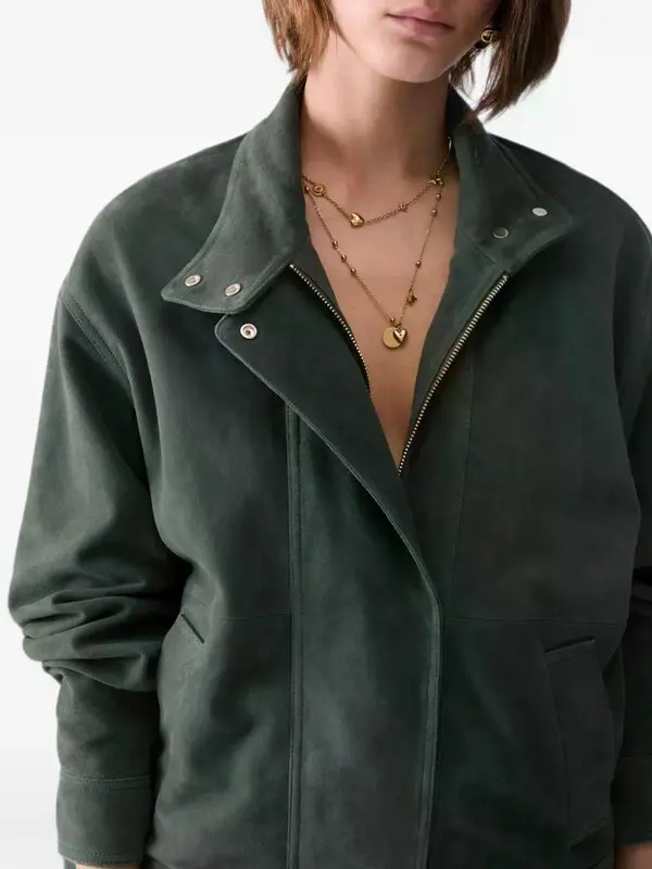 Liu Jo Suede Bomber Jacket