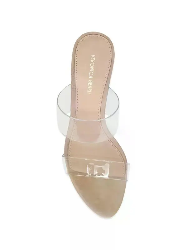 Veronica Beard Asha Transparent-strap Sandals