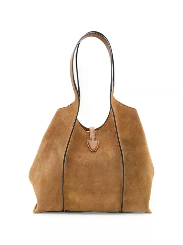 TOD'S T Timeless Leather Tote Bag