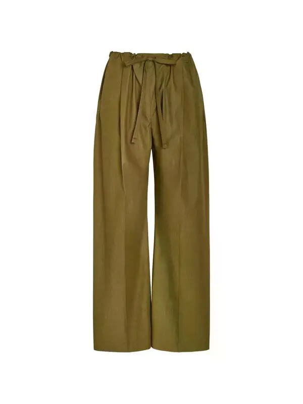 Another Tomorrow Drawstring Trousers