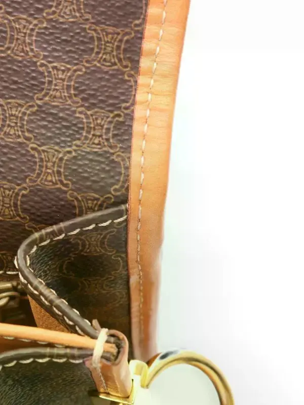 Celine 2000s Macadam Shoulder Bag