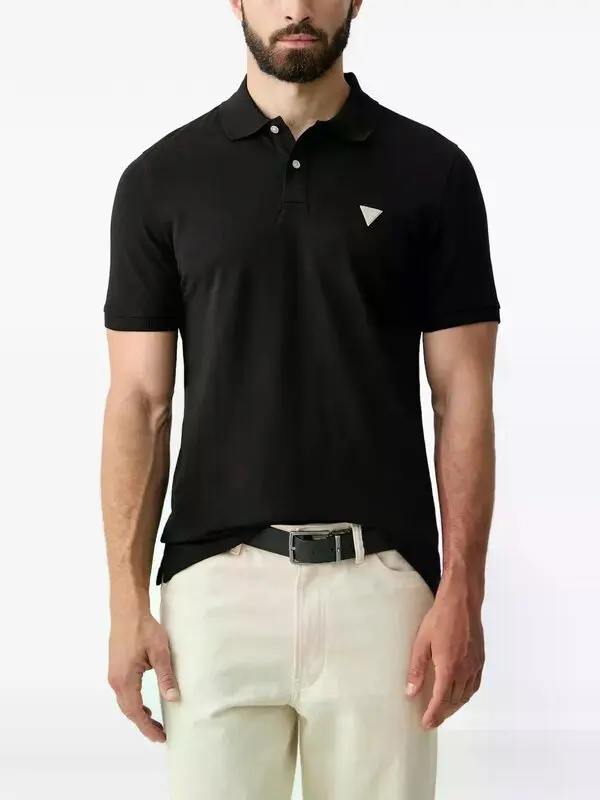 Guess Logo-patch Polo Shirt