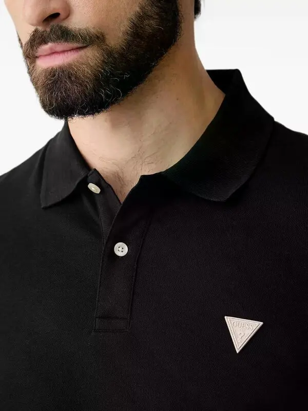 Guess Logo-patch Polo Shirt
