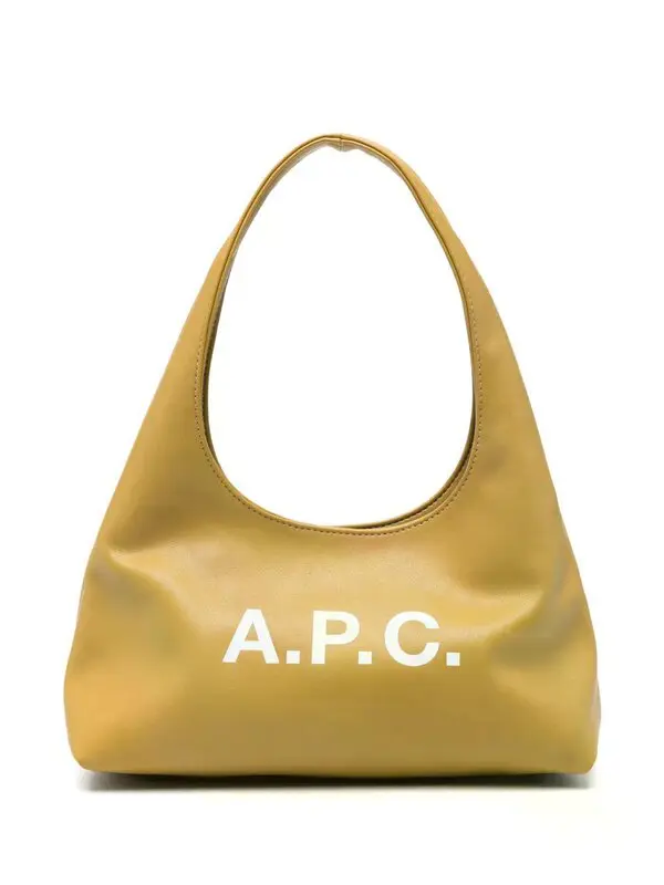 A.p.c. Baby Ninon Logo-print Tote Bag - Yellow