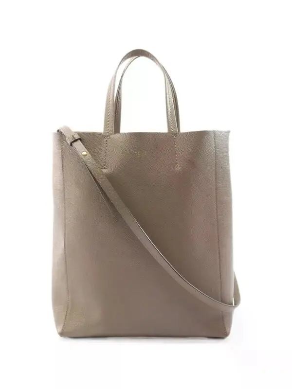 Celine 2000s Small Hippopotamus Vertical Cabas Tote Bag - Neutrals