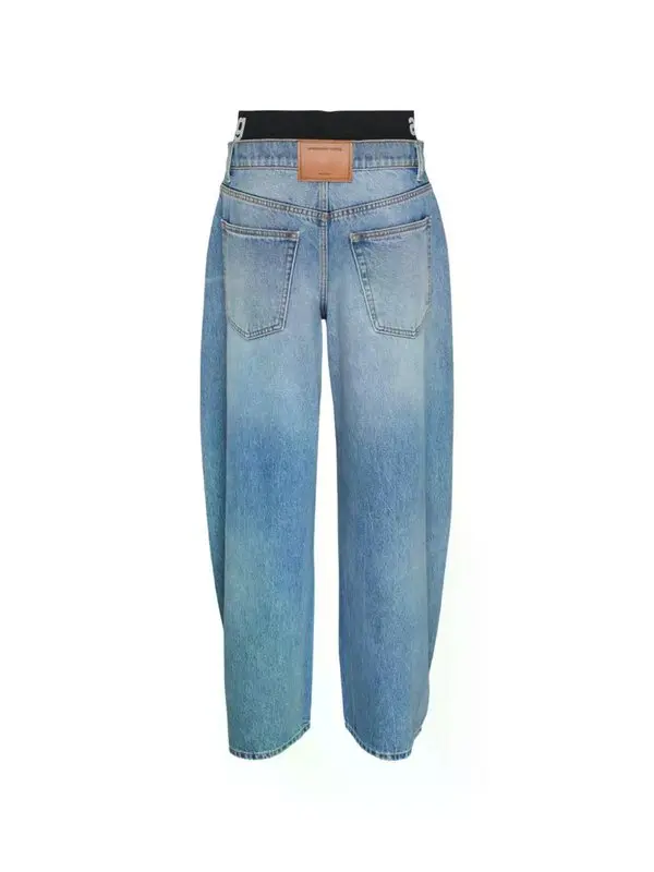 Alexander Wang Logo-waistband Jeans