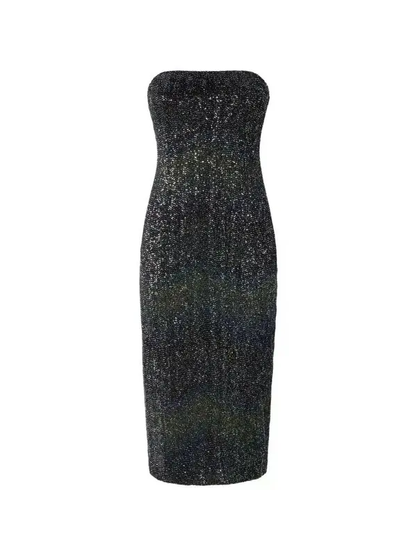Missoni Sequin Embellished Zigzag Mini Dress - Black